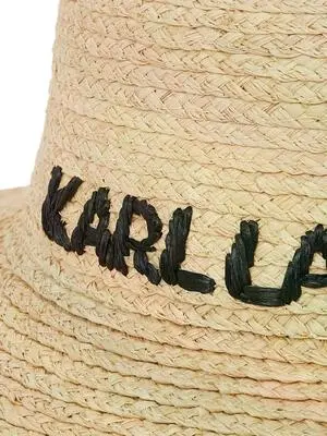 Karl Lagerfeld K/essential Wide Brim Hat
