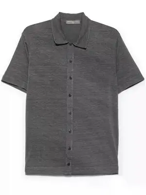 DANIELE FIESOLI Slub-texture Polo Shirt