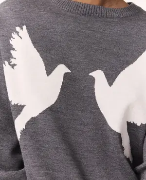 Stella McCartney Dove Appliqué Sweater