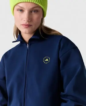 Stella McCartney Logo Knitted Track Jacket - Navy