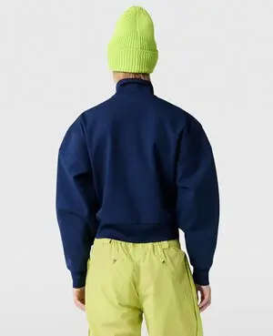 Stella McCartney Logo Knitted Track Jacket - Navy