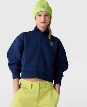 Stella McCartney Logo Knitted Track Jacket - Navy