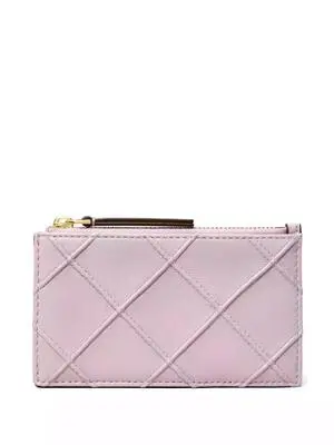 Tory Burch Fleming Card Holder - Purple