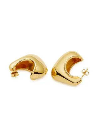 MISSOMA Hera Dome Large 18kt -plated Earrings