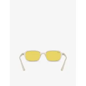 Ray-ban Zuri Pillow-frame Sunglasses - White