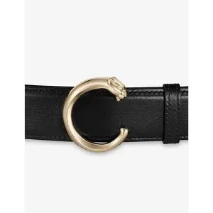 Cartier Panthère De Large Buckled Leather Belt