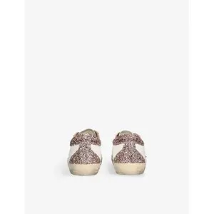GOLDEN GOOSE Super Star Leather Low-top Trainers - White/comb