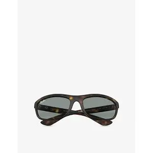Ray-ban Balorama Rectangle Sunglasses - Brown