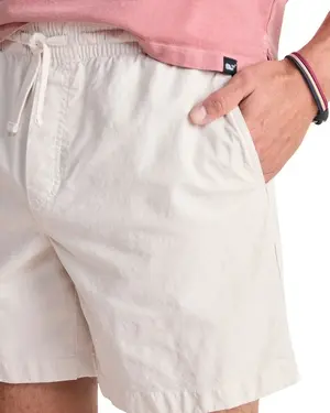 Vineyard Vines 7" Surfside Pull-on Shorts - White Beach