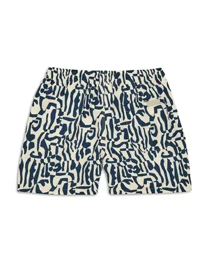 Oas Marbling 4.3 Swim Trunks - Blue