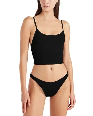 Hunza G Longline Bikini Top And Bottom - Black