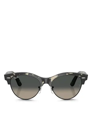Ray-ban Ray-Ban Clubmaster Sunglasses Gray Gradient