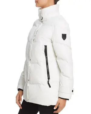 Vince Camuto Matte Short Puffer Coat