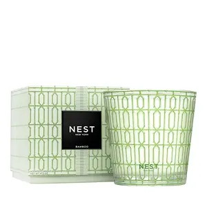 NEST NEW YORK Bamboo Decorative Luxury Candle 47.3 Oz - No Color