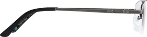 Zenni Aviator Half-rim Titanium Frame - Gray