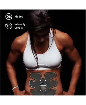 PURSONIC Wireless Muscle Stimulator & Abdominal Toning Massager Set