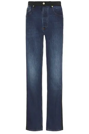 WALES BONNER Echo Jeans - Indigo