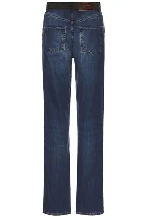 WALES BONNER Echo Jeans - Indigo
