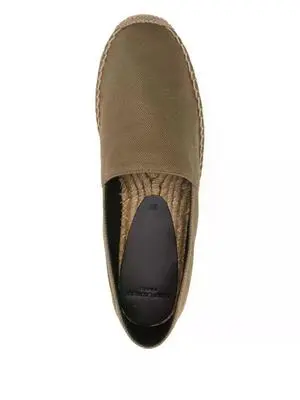 Saint Laurent Cotton Espadrilles - Green