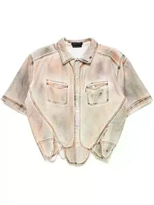 JUNTAE KIM Cropped Shirt