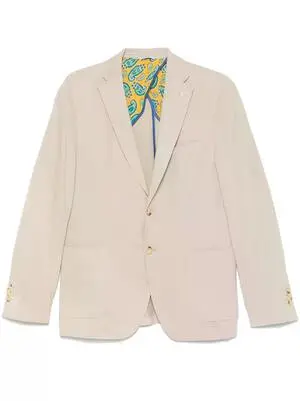 MANUEL RITZ Piqué Blazer