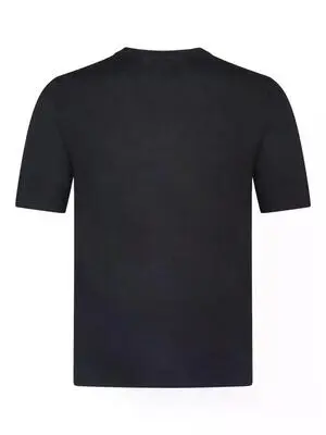 FRANZESE COLLECTION Fine-knit T-shirt - Black