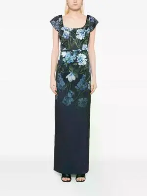 Sachin & Babi Embellished Grace Gown - Blue