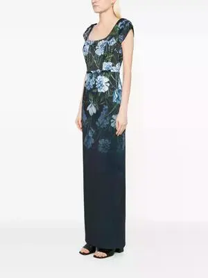 Sachin & Babi Embellished Grace Gown - Blue