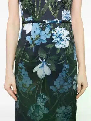 Sachin & Babi Embellished Grace Gown - Blue