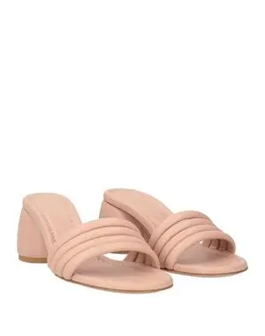 GIANVITO ROSSI Leather Slide Sandals