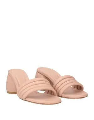 GIANVITO ROSSI Leather Slide Sandals