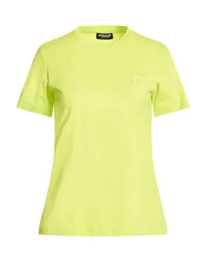 DONDUP Cotton Crewneck T-shirt With Embroidered Logo - Green