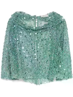 FELY CAMPO Sequined Top