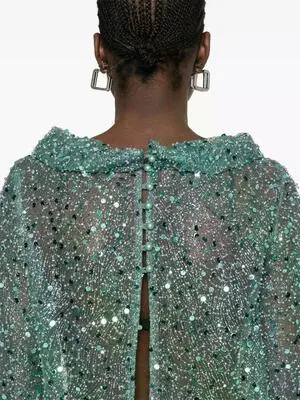 FELY CAMPO Sequined Top