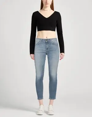 DONDUP Skinny Jeans In Medium Wash Denim - Blue