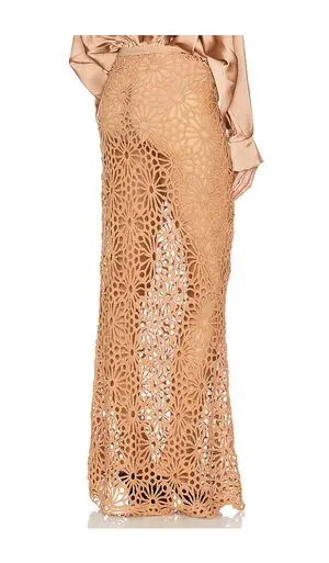 Norma Kamali Obie Long Skirt