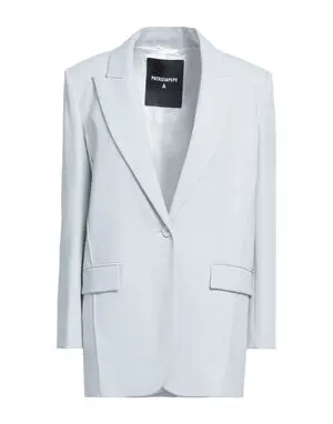 Patrizia Pepe Single-breasted Blazer - Grey