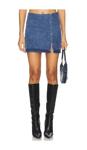 Good American Denim Mini Skirt