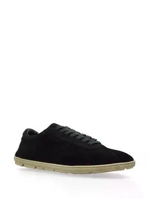 Giorgio Armani Suede Sneakers - Black