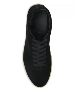 Giorgio Armani Suede Sneakers - Black