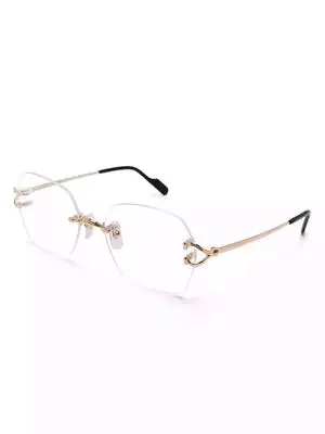 Cartier Signature C De Glasses - Gold
