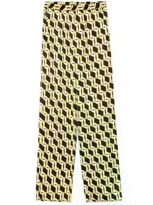 MSGM Printed Trousers