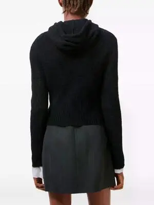 OUR LEGACY OUR LEGACY Fine-Knit Zip-Up Hoodie