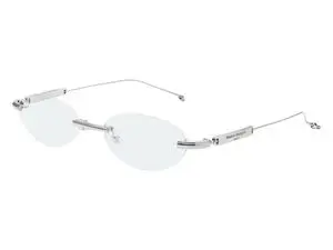 GENTLE MONSTER Maison Margiela Rimless Glasses - Silver Clear (mm217 02)
