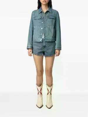 Zadig&Voltaire Kioky Denim Jacket - Blue