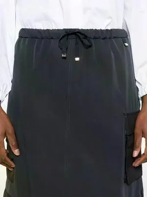 Herno Drawstring Midi Skirt