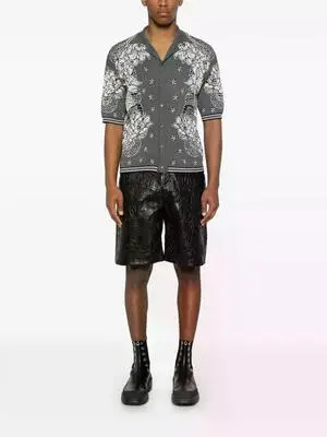 John Richmond Floral-pattern Shirt