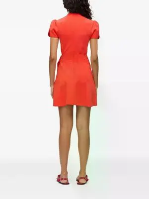 3.1 Phillip Lim Ribbed-knit Mini Dress - Red
