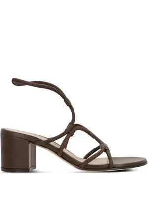 GIANVITO ROSSI Multi-strap Sandals - Brown