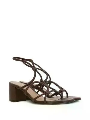 GIANVITO ROSSI Multi-strap Sandals - Brown